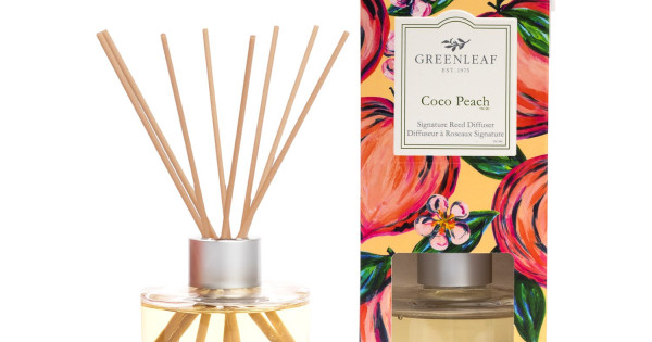 Greenleaf Coco Peach Signature Reed Diffuser